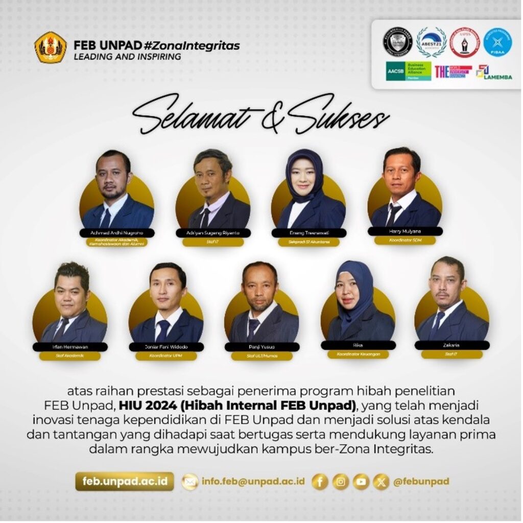 Unpad FEB Establishes an Integrity Zone, Unpad FEB Improves Service ...